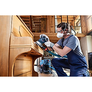 Bosch Professional 2608621207 G80, Set of 10 Triangular Sanding Pads M480 Best (Wood and Paint, Ø 115 mm, Grit P80, Accessories for Delta Sander), Beige, 10