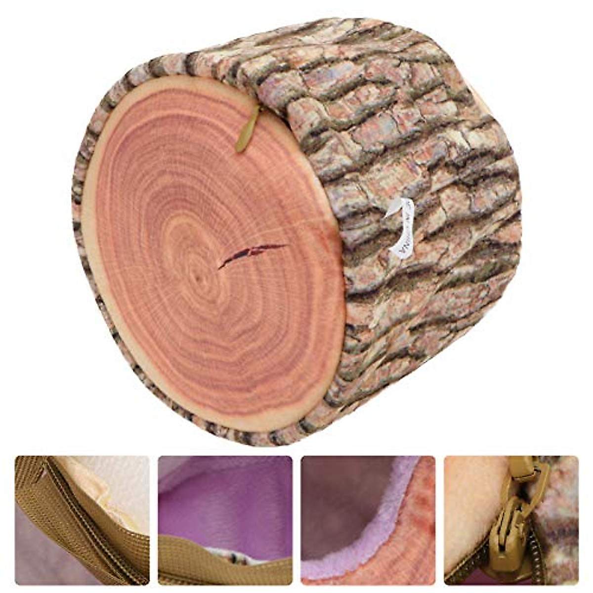Alipis 3 pcs Box wood roll paper brown paper towels car tissues napkin holder for car rustic table decor square stand plush tissue holder Decorative Tissue Case Tabletop Tissue Case log
