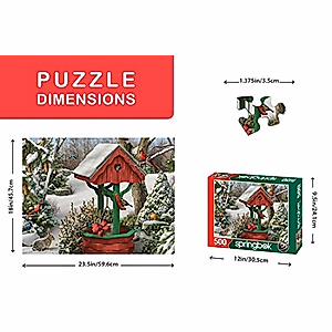 Springbok 500 Piece Jigsaw Puzzle Winter's Wish - Made in USA