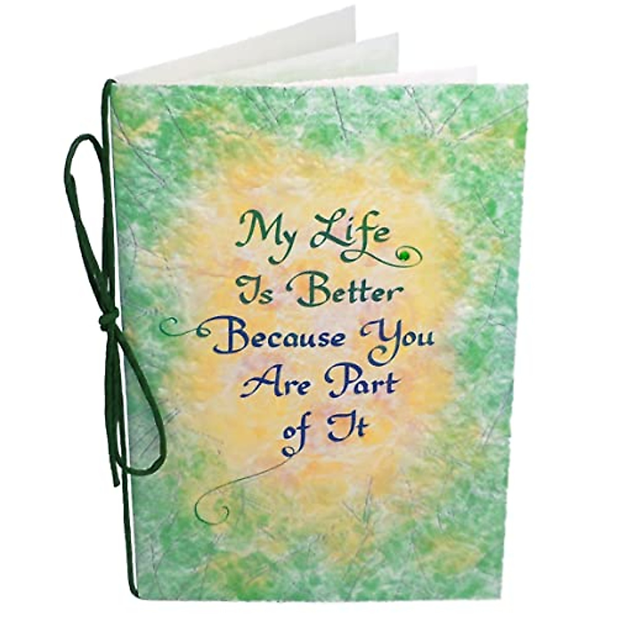 Blue Mountain Arts Appreciation Card—Birthday, Just Because, Thinking of You, or Any Occasion Card for a Friend, Family Member, or Loved One (My Life Is Better Because You Are Part of It)