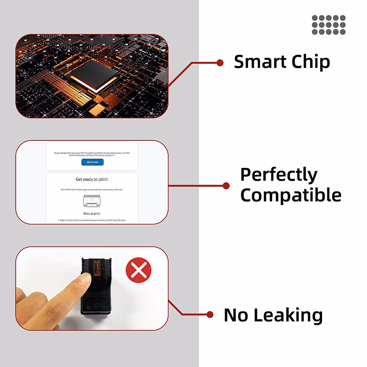 PG-275XL/CL-276XL Compatible for Canon Ink 275 and 276 PG-275XL CL-276XL for Canon 275 and 276 Ink Cartridges for Canon PIXMA TS3500 TS3522 TR4720 TR4700 TR4722 TS3720 Printer