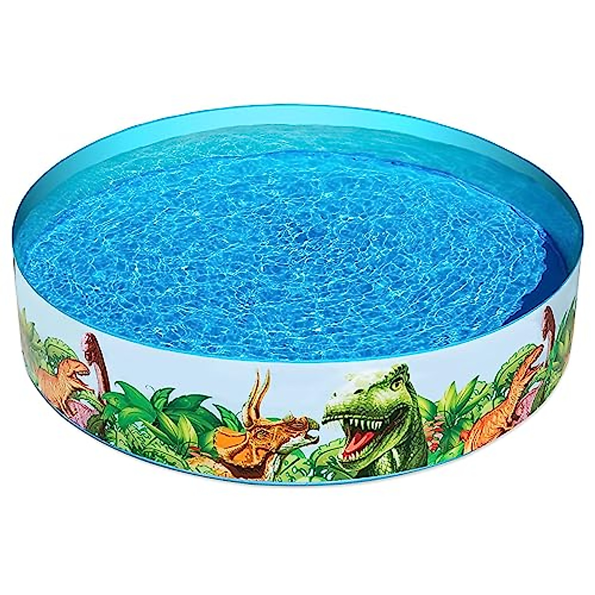 Bestway BW55022-20 Dinosaurous Fill 'N Fun Kiddie Paddling Pool, 1.83 m x 38 cm One Size,Multicolor