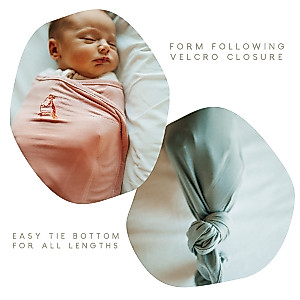 River & Robin Baby Swaddle | Newborn Swaddle, Baby Sleep Sack, Baby swaddles 0-3 Months, Newborn Swaddle Sack (Storm)