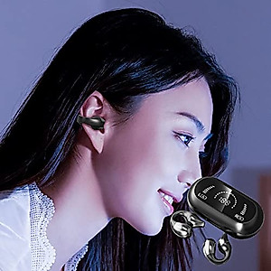 Usblom Comfortable and Intelligent Touch Wireless Bluetooth Headset Dual in Ear Bluetooth Headset Sport Headset, LED Three True Digital Display, Stereo Hi Fi Audio Quality Experience
