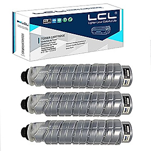 LCL Compatible Toner Cartridge Replacement for Ricoh 841337 Type 2120D 11000 Pages 1022 1027 2022 2027 3025 3030 3352 MP 2510 2550 2851 3010 3350 3351 Models (3-Pack Black)