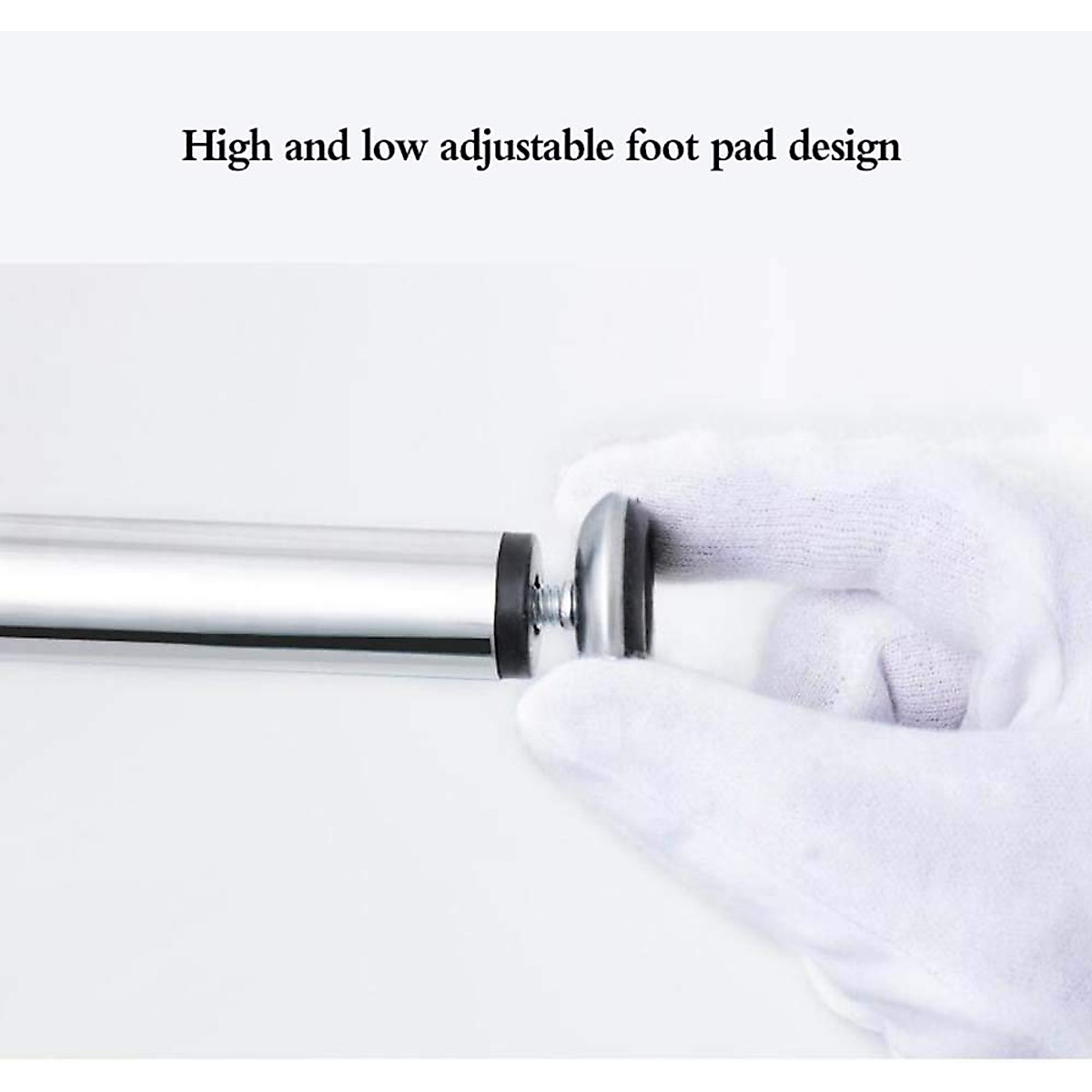 Double Stainless Steel Microwave Oven Rack/Kitchen Desktop Oven Shelf/countertop Rice Cooker Storage Shelf / 6 Hooks/can Bear 20KG