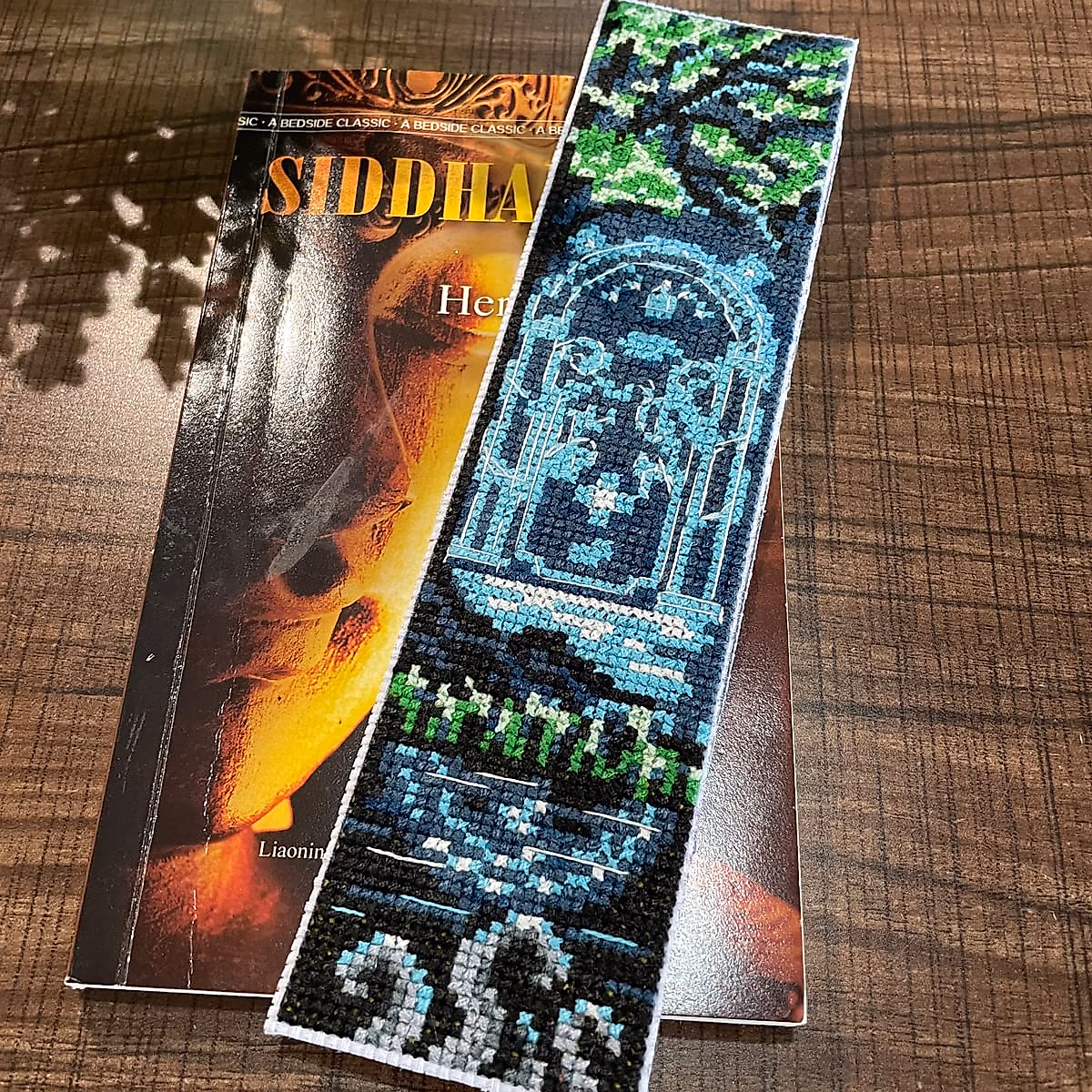 ZuoAnLF 5 PCS Cross Stitch Bookmark Kits,DIY Bookmarks Cross Stitch Kits,Stamped Embroidery Bookmarks for Adults Beginners,14CT