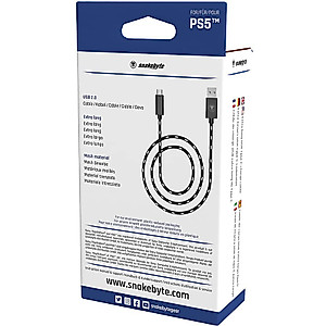 Snakebyte PS5 Charge: Cable Pro (5M) - PlayStation 5