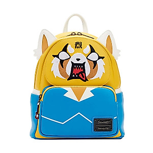 Loungefly Sanrio Aggretsuko Two Face Cosplay Mini Backpack Standard
