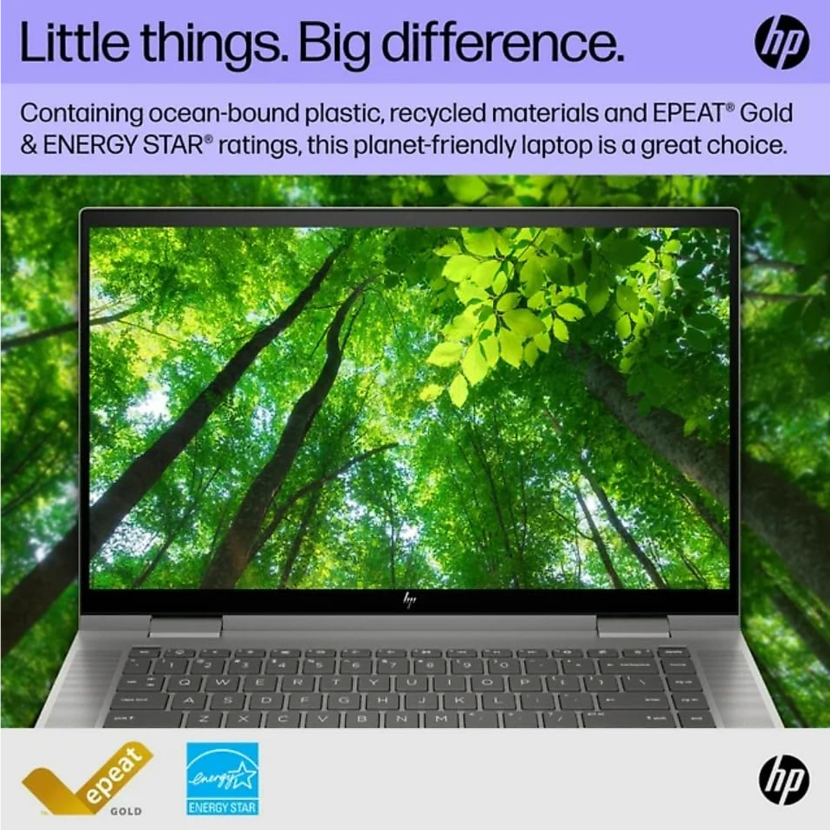 HP Envy x360 2-in-1 Laptop, 15.6" FHD Touchscreen, AMD 6-core Ryzen 5 7530U (> i7-1165G7), 32GB RAM, 1TB PCIe SSD, Wi-Fi 6E, Backlit Keyboard, HDMI, Type C, Windows 11, W/Mouse Pad