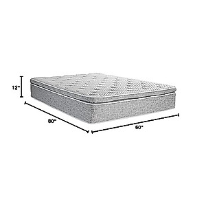 Tulo by Mattress Firm | 12 INCH Memory Foam Plus Coil Support Hybrid Mattress | Bed-in-A-Box | Plush Comfort | Queen