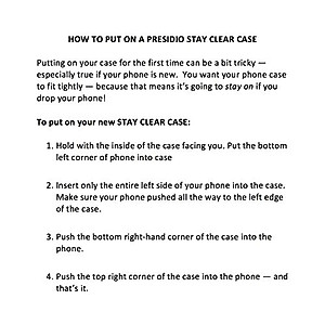 Speck Products Presidio Stay Clear iPhone 8 Plus/iPhone 7 Plus/iPhone 6S Plus Case, Clear/Clear, iPhone 8+/7+/6S+/6+ (119400-5085)