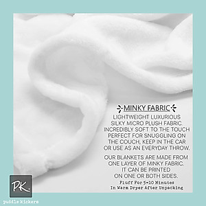 CarefreeTees Personalized Baby Name Blanket Monogrammed (Vine Monogram - Earthy 40" x 30")