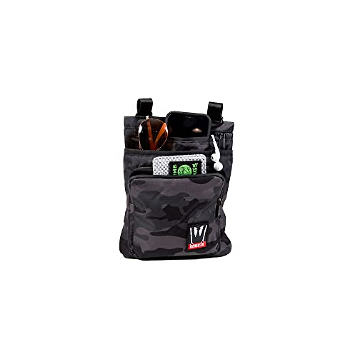 DIME BAGS Omerta Comare | Carbon Filter Shoulder Bag | Sleek Design with Activated Carbon Technology (Camo)