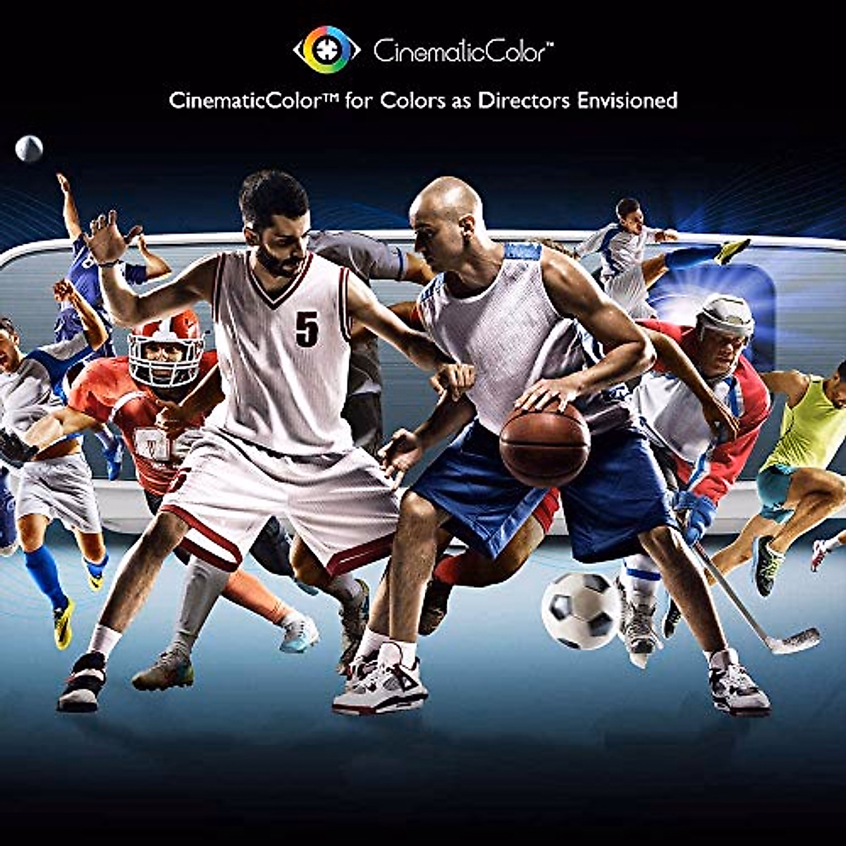 BenQ TK850 True 4K HDR-PRO Projector for Movies, Gaming & Sports - Low Input Lag for Most Games - Dynamic Iris - 3000 Lumens - 3D - 3 Year Industry Leading Warranty