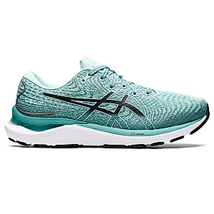 ASICS Women's Gel-Cumulus 24 LITE-Show Running Shoes, 7.5, Black/Orchid