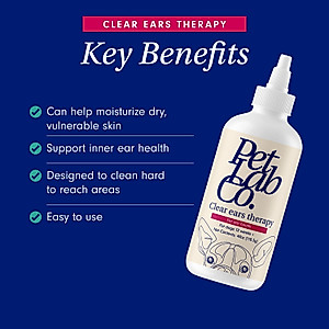 PetLab Co. Ear & Coat Support Bundle: Support Ear Health & Hygiene with Our Dog Ear Cleaner 4 Ounces & Itch Relief Chews Designed to Support Optimum Skin Condition & Maintain Skin Health 30 Count