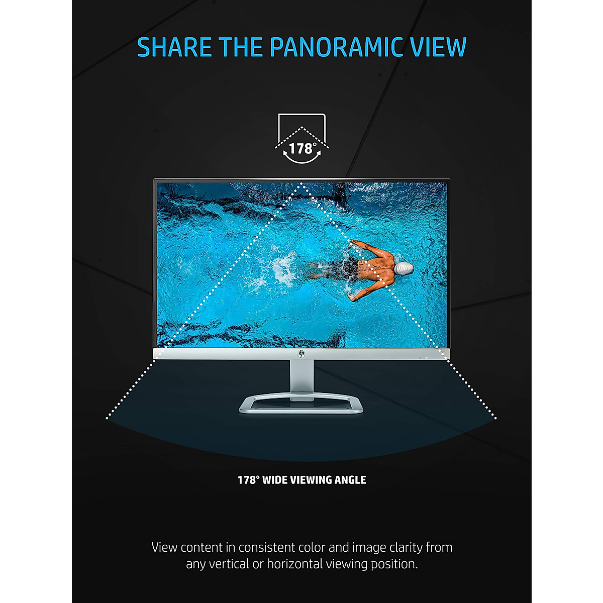 HP 22er 21.5-inch LED Backlit Monitor (Renewed)