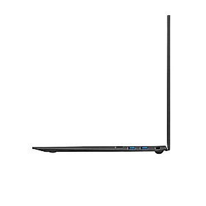 LG Gram 17Z95P Laptop 17" Ultra-Lightweight, IPS, (2560 x 1600), Intel Evo 11th gen CORE i7 , 16GB RAM, 2TB SSD, Windows 11 Home, 80Wh Battery, Alexa Built-in, 2X USB-C, HDMI, USB-A – Black