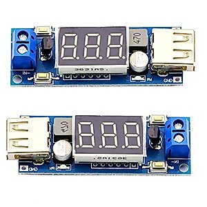 15pcs MT3608 DC-DC Boost Converter 2A Adjustable Module Voltage Regulator Board Input Voltage 2V-24V to 5V-28V Output Voltage (5A)