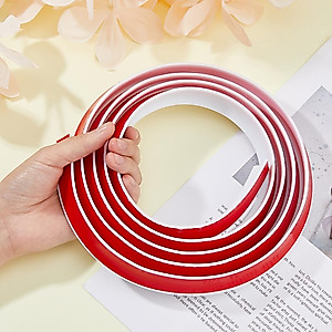 SUPERFINDINGS 2m Shower Threshold Water Dam Self-adhesive 1 Roll White Kitchen Sinks Water Splash Guard 12mm Tall Shower Dam Water Stopper Trapezoidal Water Barrier for Bathroom Kitchen Lavatory