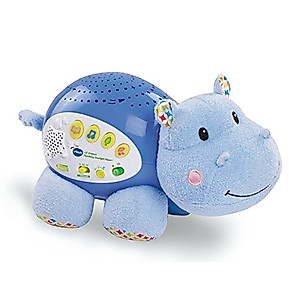 VTech Baby Lil' Critters Soothing Starlight Hippo, Blue