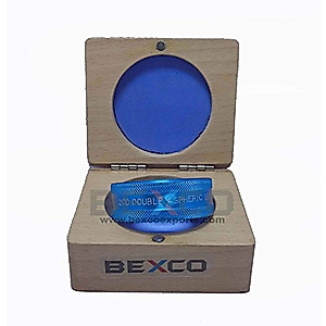 BEXCO 20D Double Aspehric Lens (Blue) in wooden case