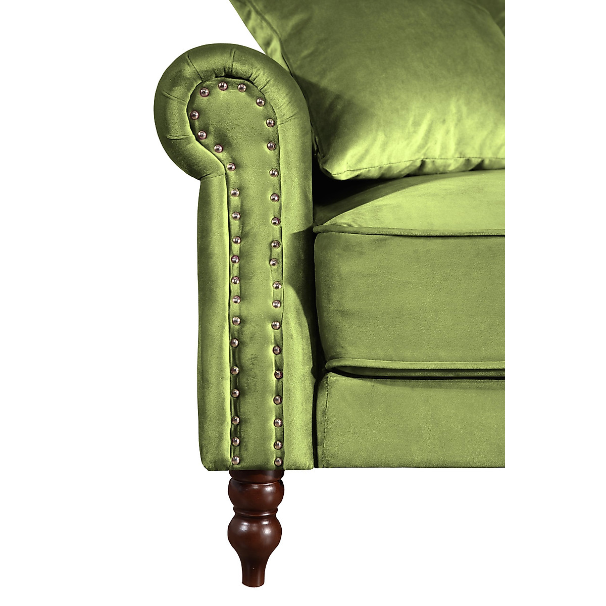 Legend Vansen Futon Sofa Bed,Sleeper Sofa,Mid-Century Modern Futon Couch,Convertible Sofa,Sofa Cama for Living Room and Bedroom