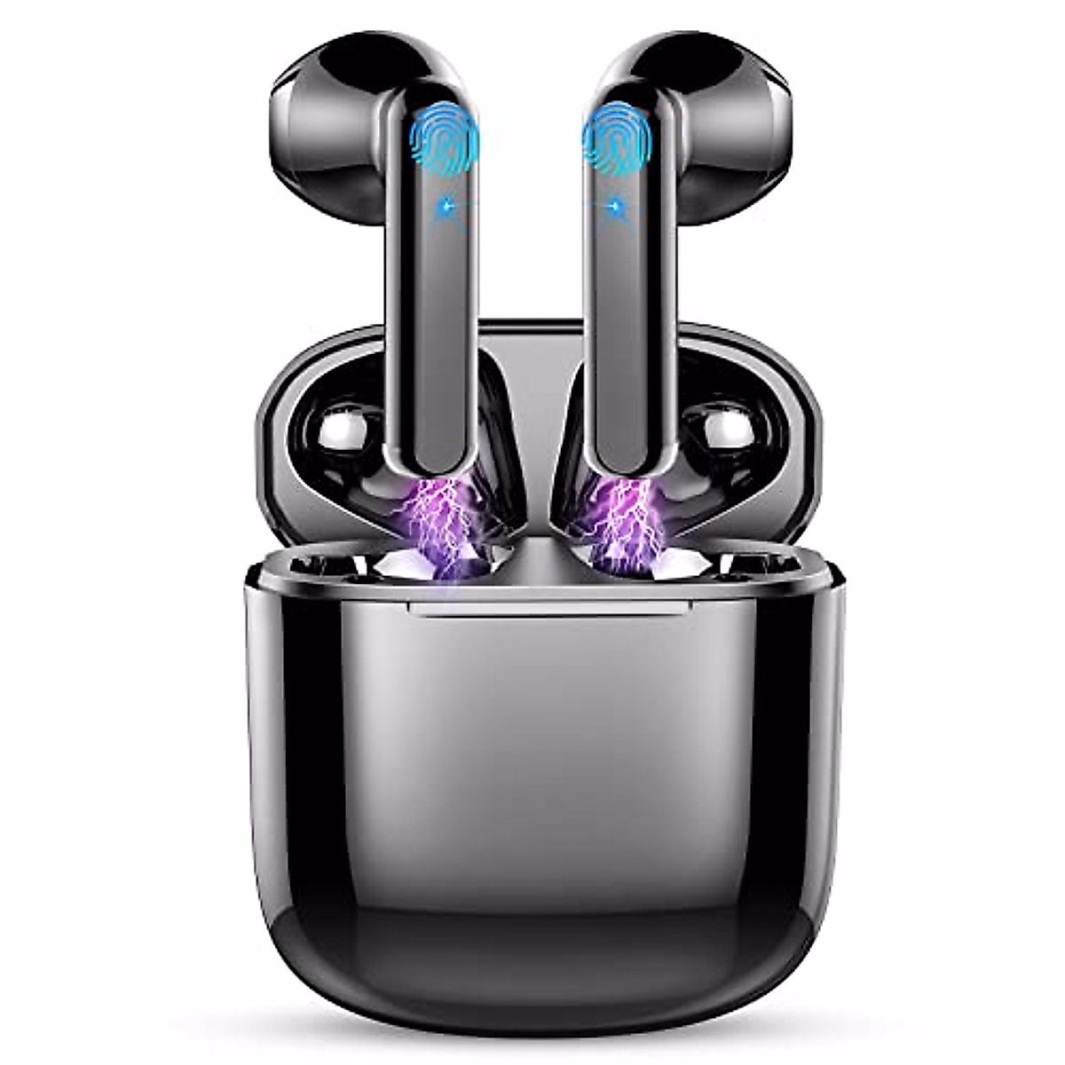 Wireless Earbud, 2023 Bluetooth 5.3 Headphones Bluetooth Earbud with 4 ENC Mics, Wireless Earphones in Ear Noise Cancelling Wireless Headphons Deep Bass IP7 Waterproof Ear Buds for iOS Android USB-C