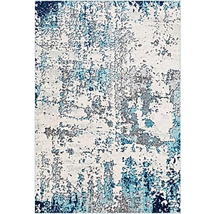 Artistic Weavers Arti Modern Abstract Area Rug,5'3" x 7'3",Dark Blue/Aqua