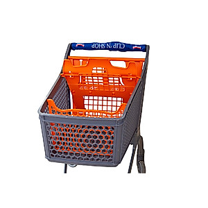 Clip n' Shop - Shopping Cart Handle Cover - Shopping Trolley Cover Hand Protector - Soft and Comfy Grip Cover I Grocery cart Handle Cover