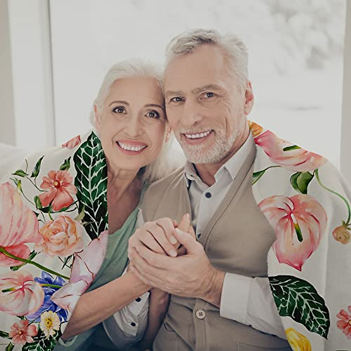 Xutapy Grandma Gifts Blanket 60’’x50’’, Best Gifts for Grandma, Great Grandma Birthday Gifts, Grandma Gifts from Grandchildren, Gigi Gifts for Grandma, Nana Gifts, to My Grandmother Gift Ideas