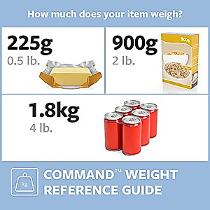 Command 17093CLRES Large Clear Strips Hook
