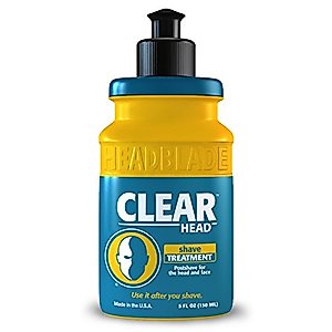 HeadBlade ClearHead Men's Refreshing Post Shaving Aftershave Lotion Help prevent Ingrown Hair & Irritation - 5oz