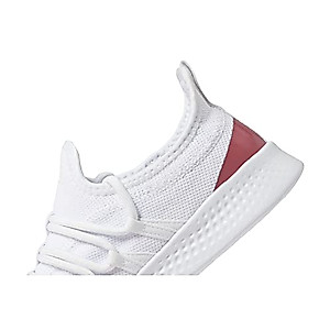 adidas Women's Puremotion Adapt 2.0 Sneaker, White/Pink Strata/Black, 8