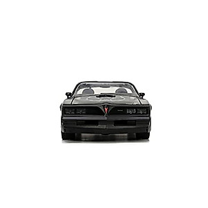 Jada Toys Big Time Muscle 1:24 1977 Pontiac Firebird Trans Am Die-cast Car, Toys for Kids and Adults (34038),Black