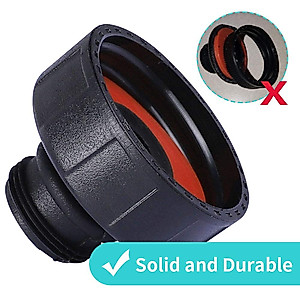 KEEPOW Steam Mop Replacement Parts Compatible with Bissell Powerfresh Steam Mop 1940 Series, Water Tank Caps Replacement, Replaces part 203-8413 2038413 (2 Pack)