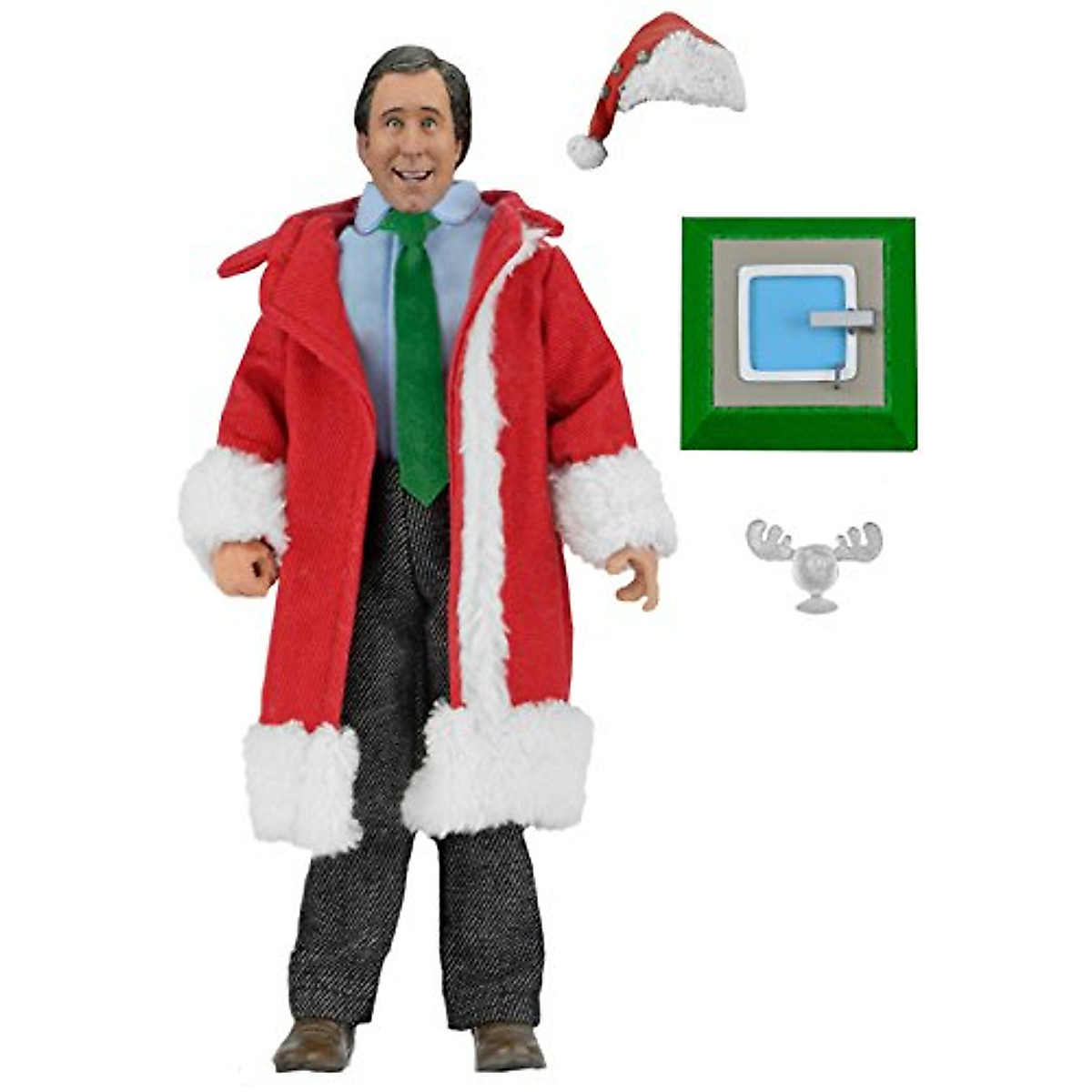 NECA National Lampoon's Christmas Vacation Santa Clark Clothed Figure, 8"