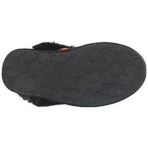 UGG Women's Scuffette II Panther Print Slipper, Butterscotch, 5