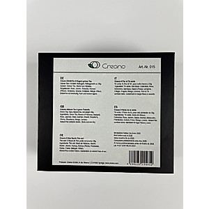 Creano Tea Flowers Mix 6pcs Set Blooming Tea Green Tea in Elegant Magnetic Box with Silver Embossing