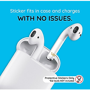 WaveBlock Classic, 2 Pair EarProtect Sticker for AirPods Classic 1st Generation, Harm Blocker for AirPods, 5G Shield Reduction, Fits in Case, Tested in FCC Certified Lab