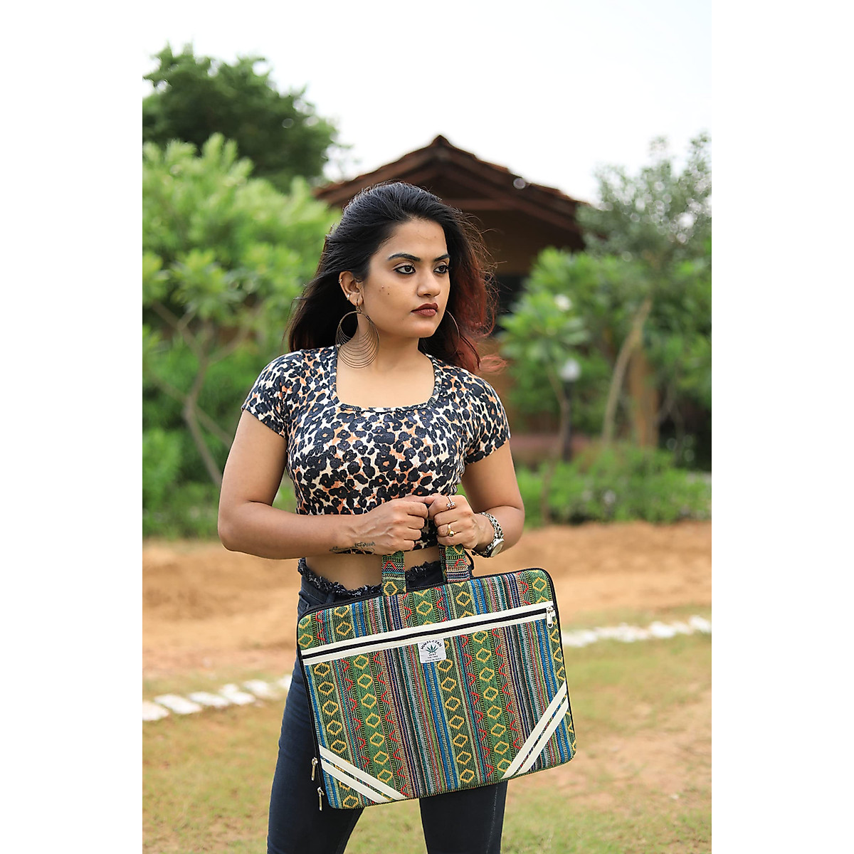 Laptop Bag Case Expandable Computer Bag Slim Briefcase Lightweight Casual School Foam Padded Laptop Case for Devices Up To 17 (Green)