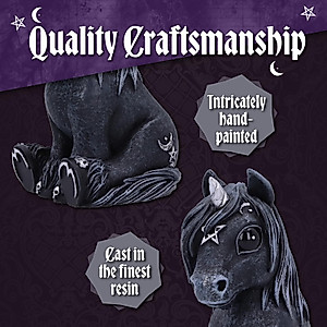 Nemesis Now Cult Cuties Adorable Occult Figurines, Bewitching Evil Spirit Creatures, Hand-Painted, Resin - Culticorn