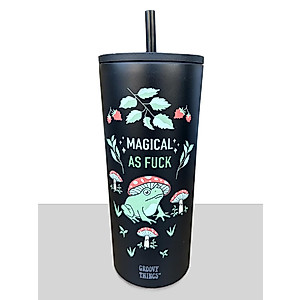 Groovy Things co Magical As Fuck Tumbler