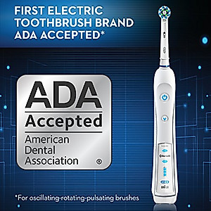 Oral-B 7000 SmartSeries Electric Toothbrush with Bluetooth Connectivity and Travel Case, White