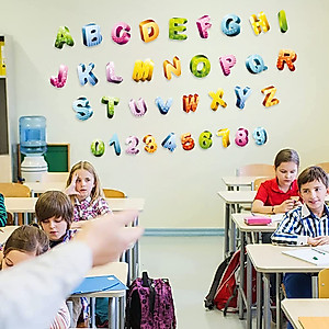 Alphabet Wall Decals ABC Stickers Learning Wall Decor for Kids Room Daycare Classroom Playroom Baby Nursery Decorations