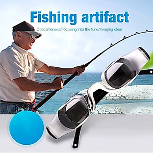 TV Magnifying Glasses 2.1X TV Glasses Distance Viewing Television Magnifying Goggles Magnifier Magnifying Glasses Headband Magnifier Headset Magnification Glasses Fishing Telescope Glasses