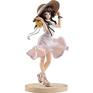 Kadokawa KonoSuba: Legend of Crimson: Megumin (Sunflower One-Piece Dress Version) PVC Figure, Multicolor