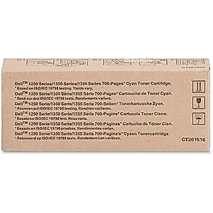Dell YPXY8 1250 1350 1355 C1760 C1765 Toner Cartridge (Cyan) in Retail Packaging