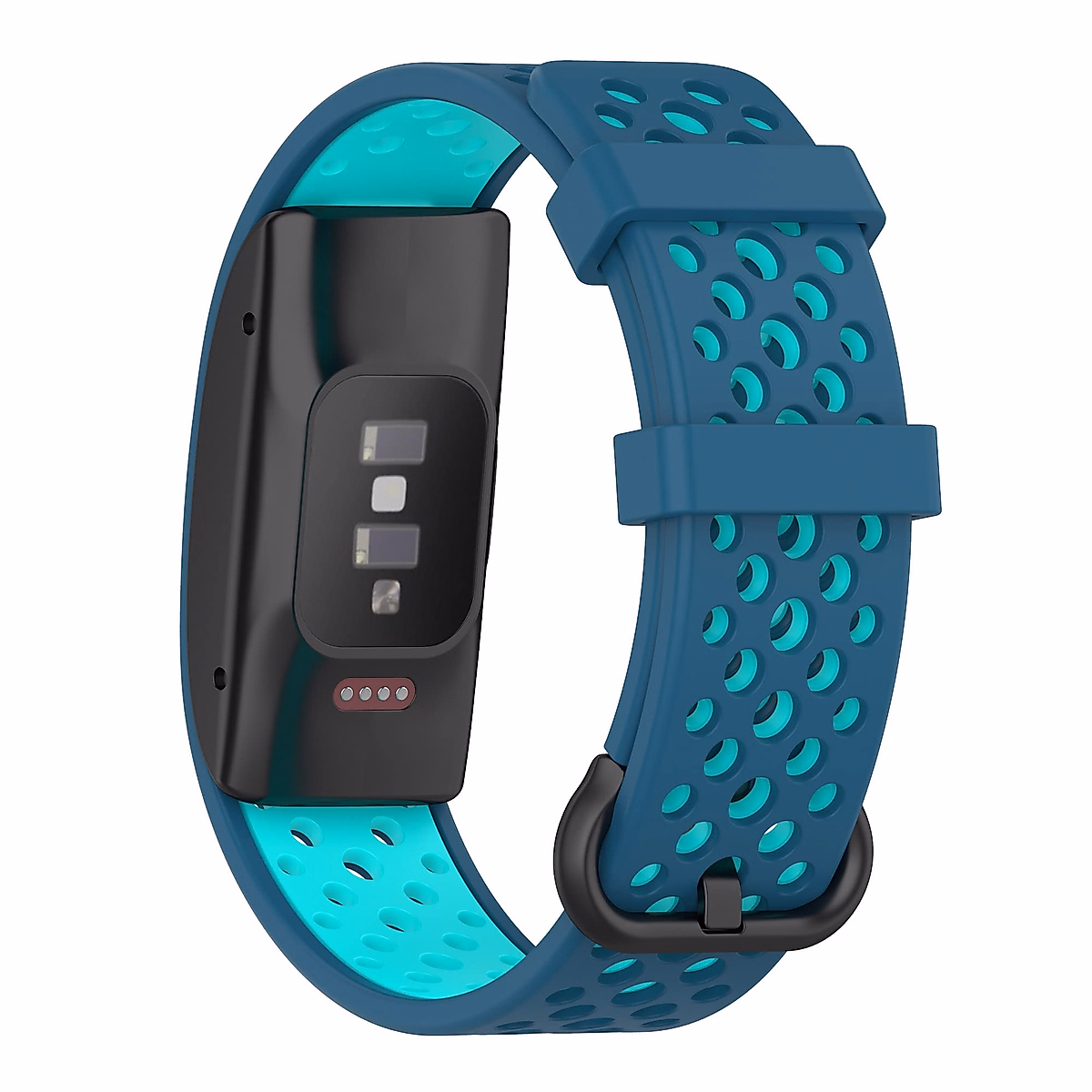 TenCloud 3-Pack Straps Compatible with Amazon Halo Band Replacement Adjustable Wristbands Breathable Waterproof Soft Sport Band for Halo Band (Pink+Teal+Red)